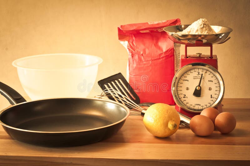 Hornada retra imagen de archivo. Imagen de cocinero, ingrediente - 28959733