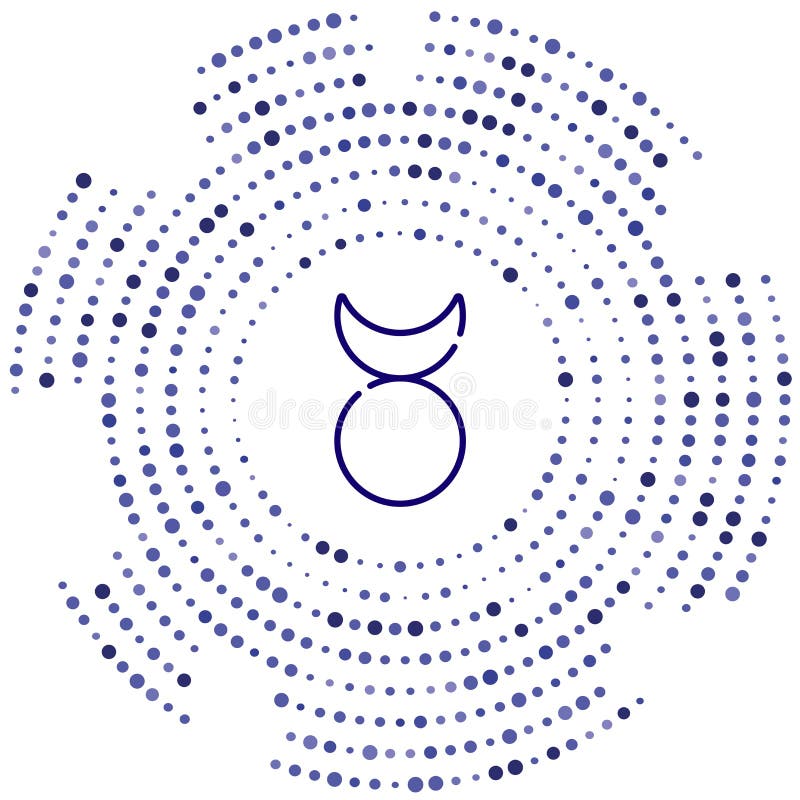 Horned God Symbol Set. Wiccan Vector. Occult Symbol of the Sun and the ...