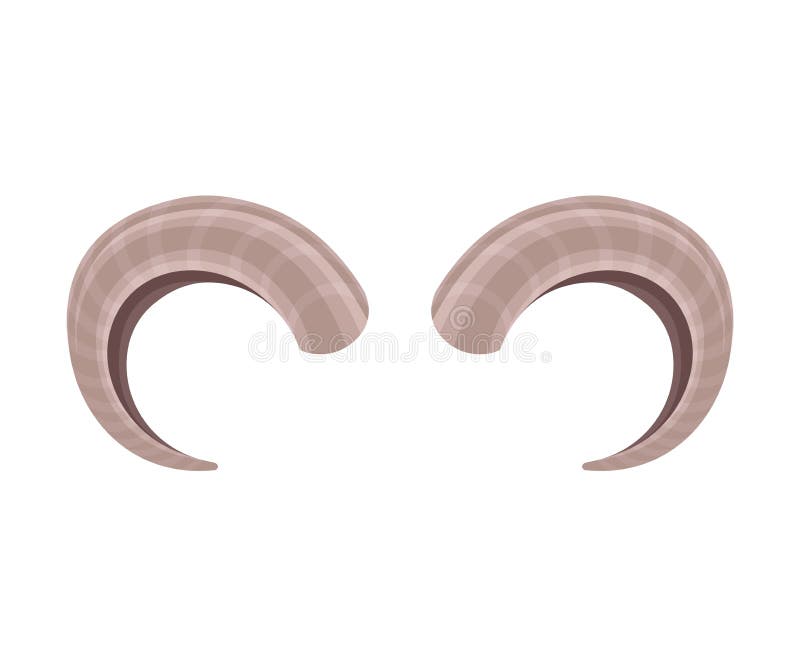 Curved Horns Stock Illustrations – 123 Curved Horns Stock Illustrations ...