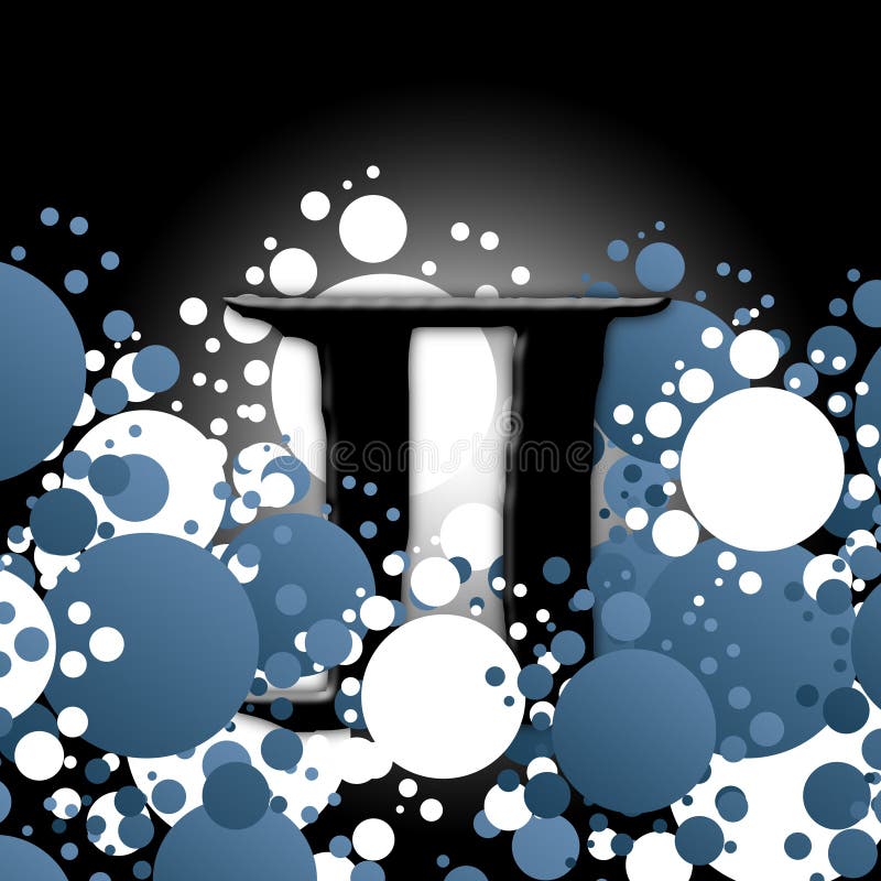 Horoscoop, Tweeling [01] stock illustratie. Illustration of lente - 4103780