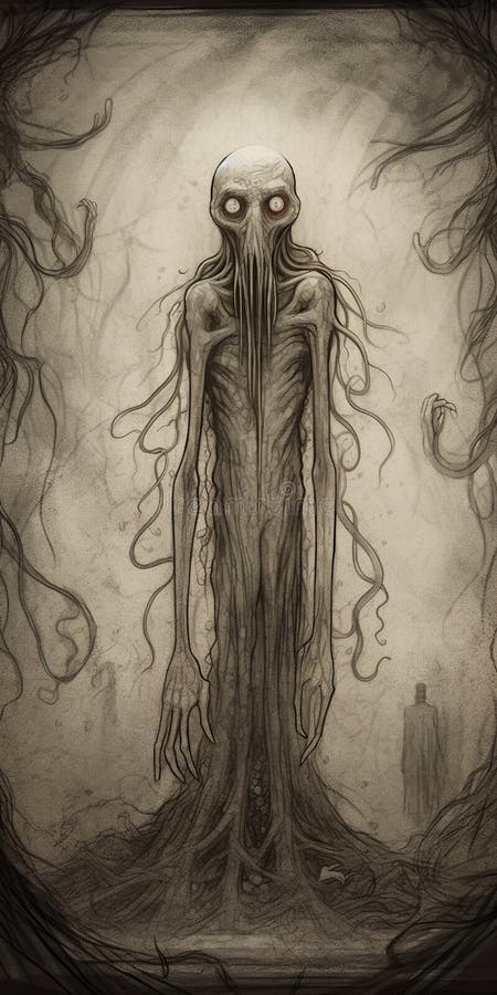 Horrible Creature from Nightmares, Created with Generative AI ...