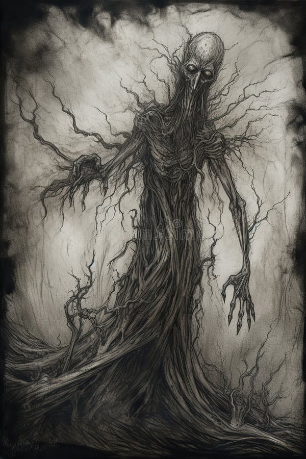 Horrible Creature from Nightmares, Created with Generative AI ...