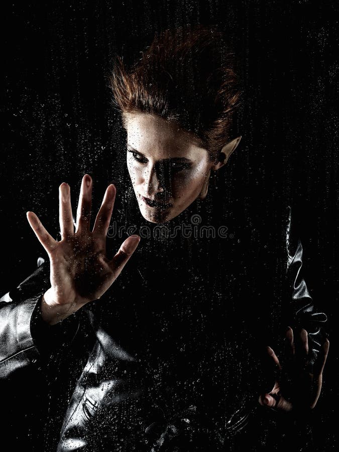 Vampire Rain stock image. Image of vampire, photoshop - 104963219