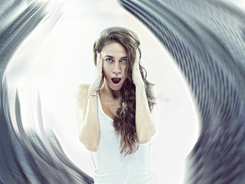 Horror stock photo. Image of lovely, headache, scare - 22342712