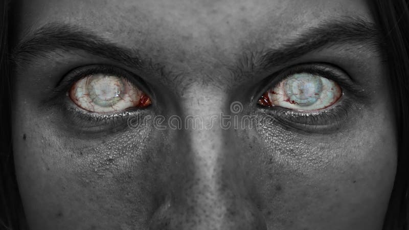 Horror blindness stock image. Image of ghostly, coloring - 20380689