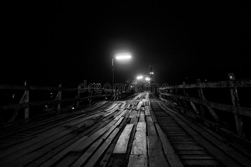 Horror bridge. stock photo. Image of concept, atmosphere - 56694948