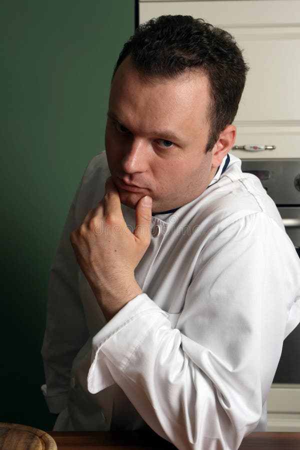 Horror chef stock image. Image of look, senior, expression - 23827871