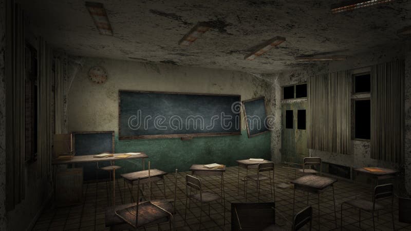 Scary Classroom Stock Illustrations – 109 Scary Classroom Stock ...