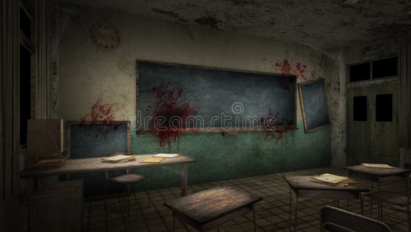 Scary Classroom Stock Illustrations – 109 Scary Classroom Stock ...