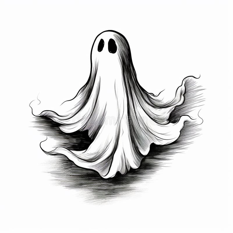 Horror Ghosts Haunting Nightmare Stock Illustration - Illustration of ...