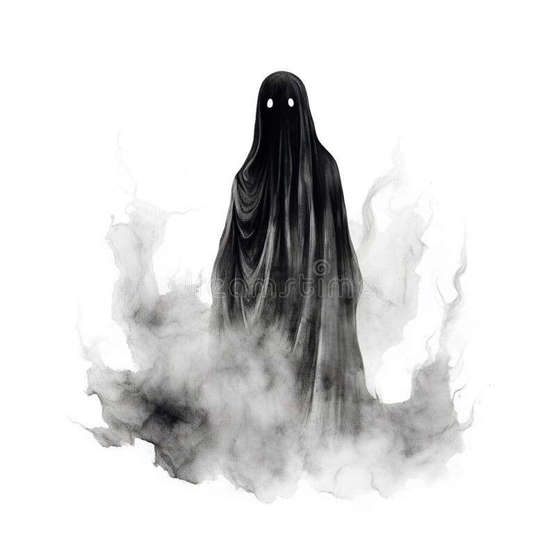 Terrifying Spectral Forms Stock Illustrations – 15 Terrifying Spectral ...
