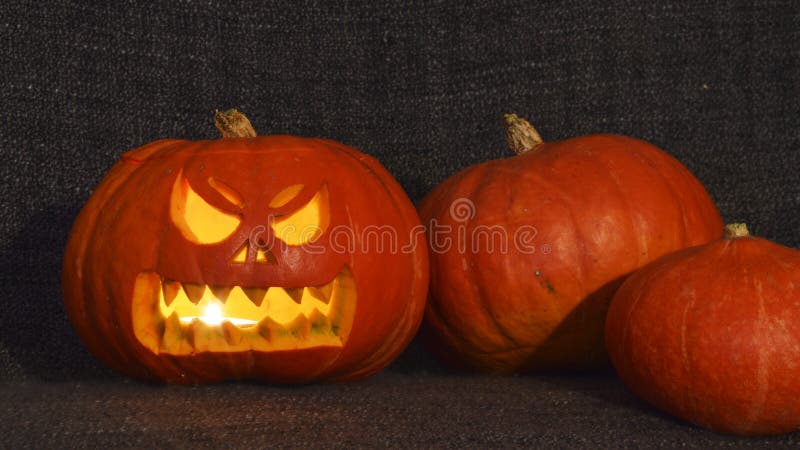 Horror halloween lantern stock image. Image of horror - 79126223