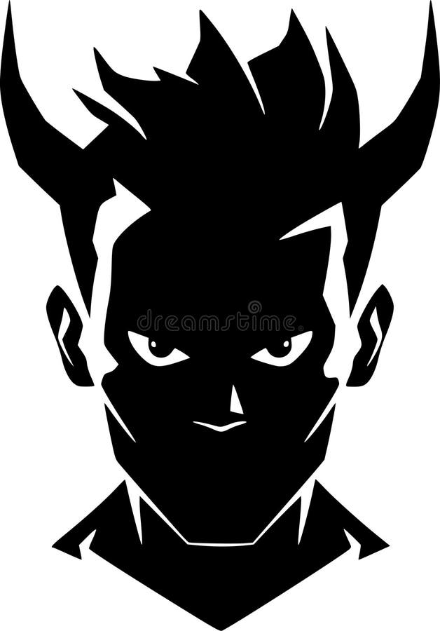 Horror - Minimalist and Simple Silhouette - Vector Illustration Stock ...