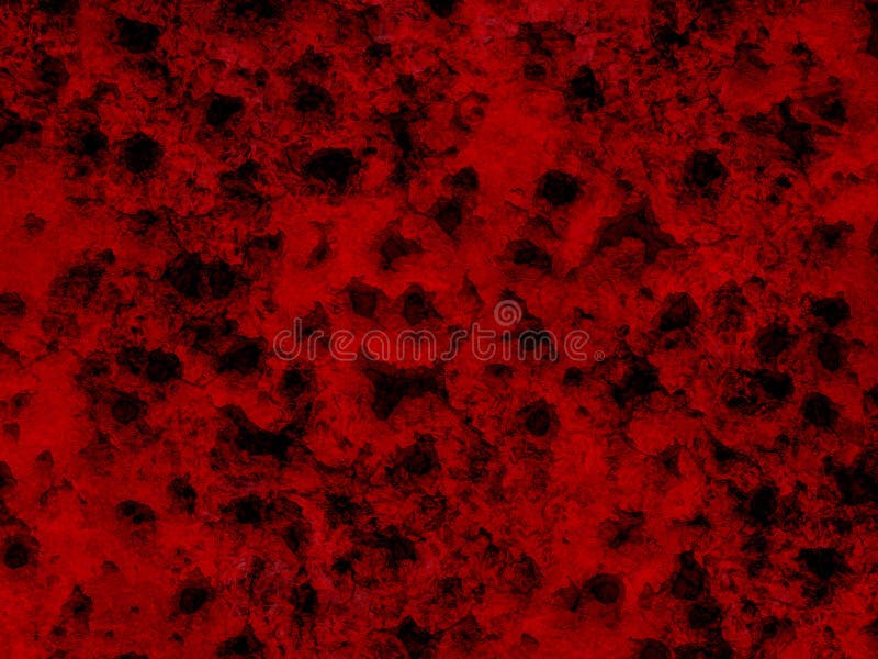 Horror Red Brush Splatter in Abstract Watercolor Hell Pattern with ...