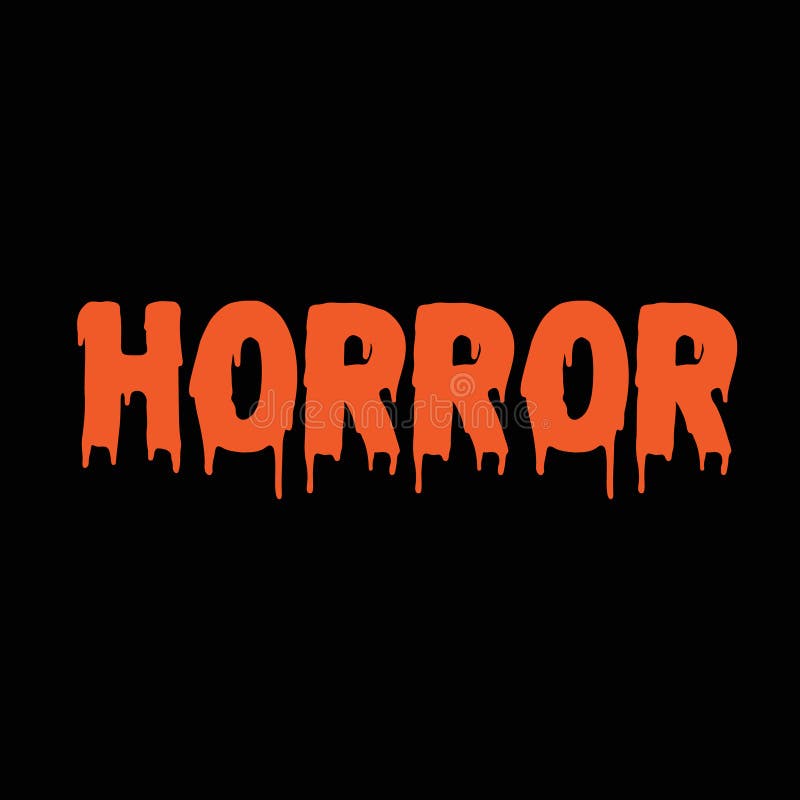 Horror Text Effect Template with Bold and Minimalist Typography Design ...