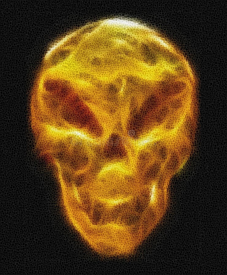 Horror Vision stock vector. Illustration of alien, dream - 100391117