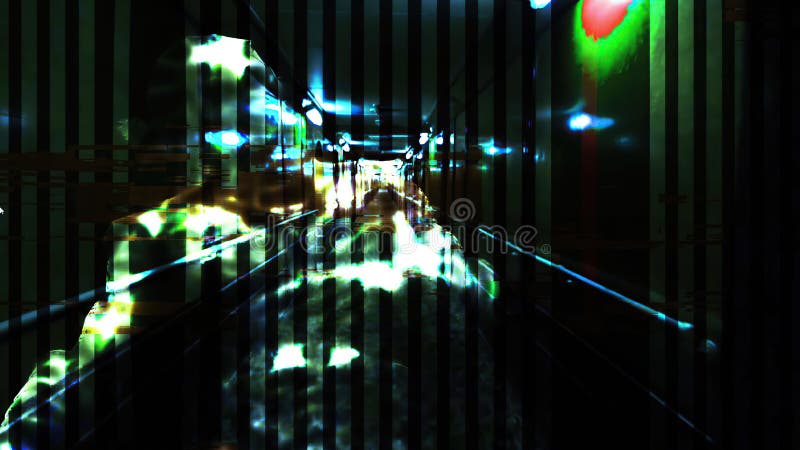 Horror Zombie with Scary Effects Stock Illustration - Illustration of ...