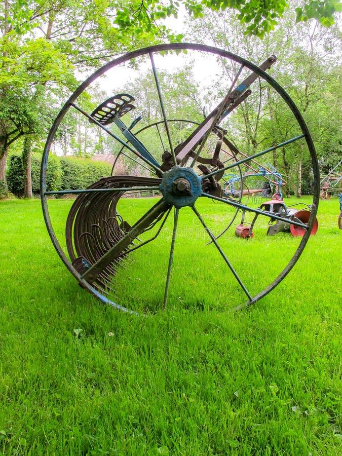 Antique Horse Drawn Hay Rake Stock Photos - Free & Royalty-Free Stock ...