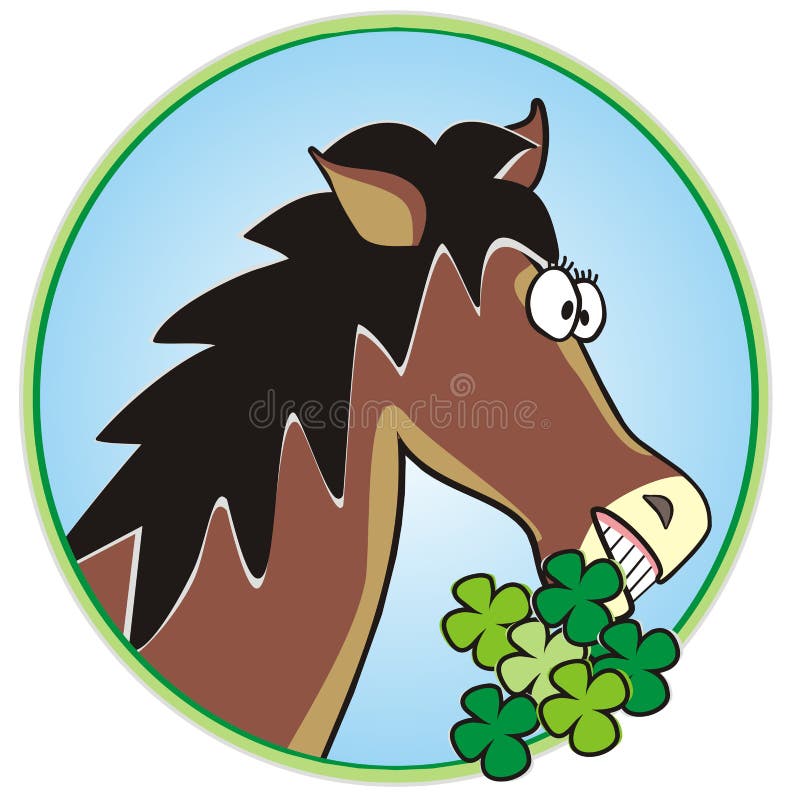Horse Fun, Fame, Template, Vector Illustration Stock Illustration ...