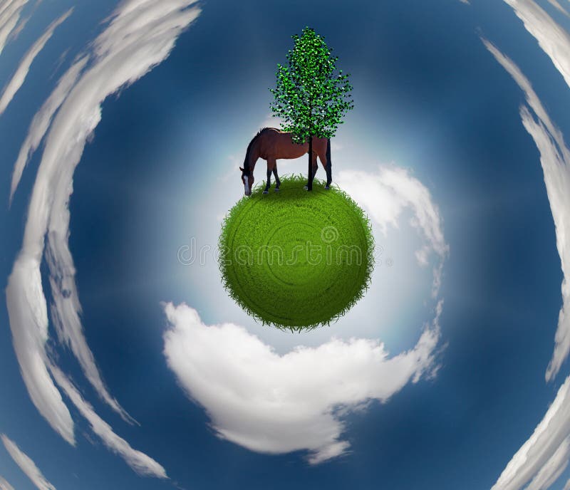 Hands Holding Earth (nature) Stock Illustration - Illustration of life ...