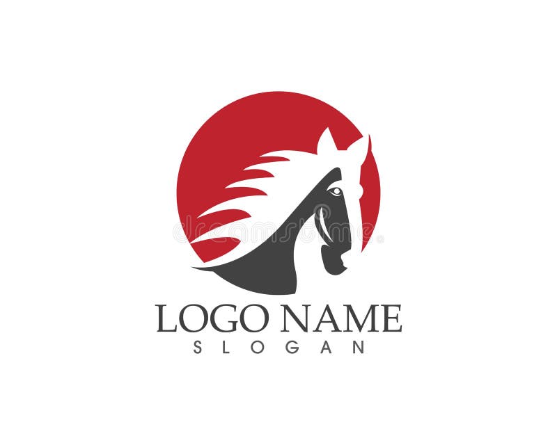 Horse icon logo vector stock vector. Illustration of logo - 127175846