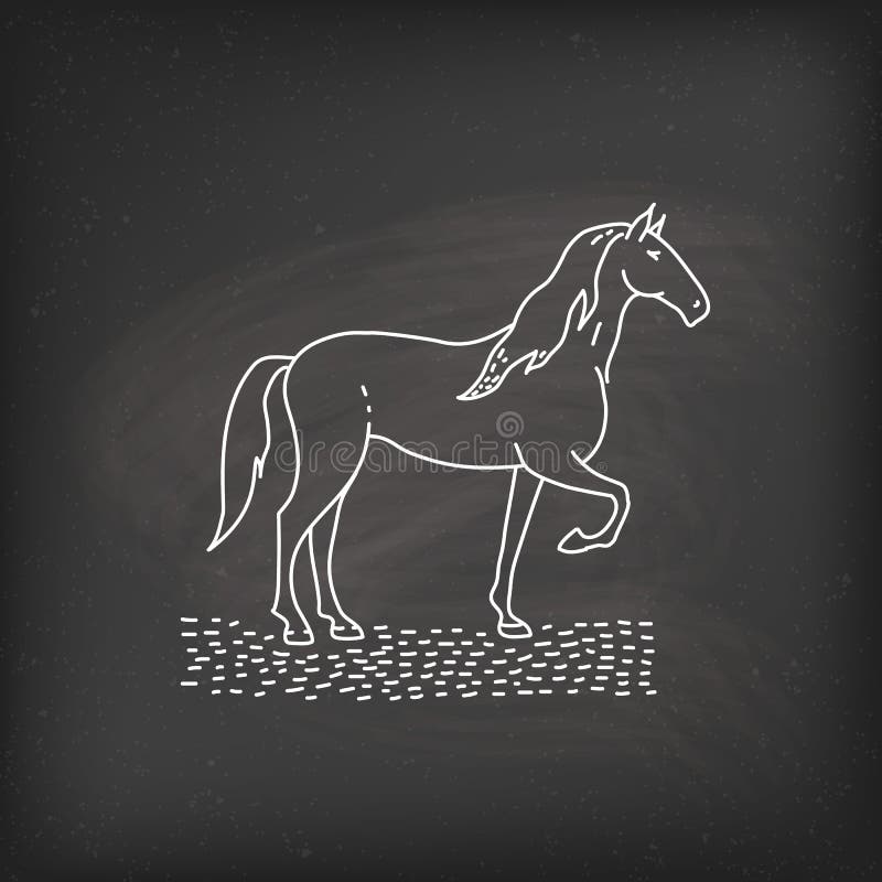 Horse icons stock illustration. Illustration of stallion - 49903390