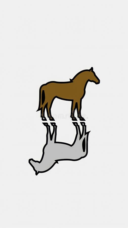 Horse stock illustration. Illustration of standing, gallantly - 276188632