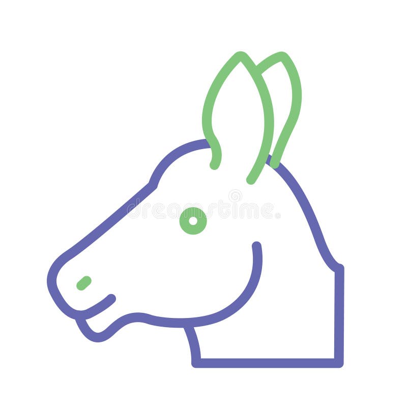 Horse Isolated Vector Icon that Can Be Easily Modified or Edited Stock ...