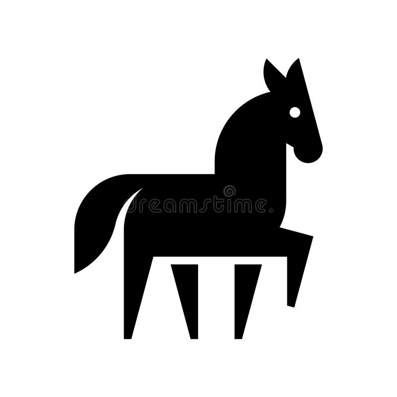 Horse Logo stock vector. Illustration of steed, tattoo - 273994204