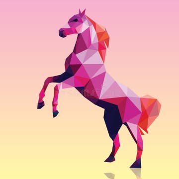 Horse Low Poly Stock Illustrations – 1,442 Horse Low Poly Stock ...