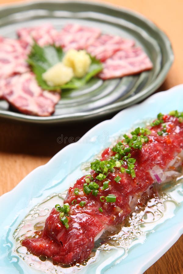 Horse meat dishes stock image. Image of dishes, gourmet - 62235913