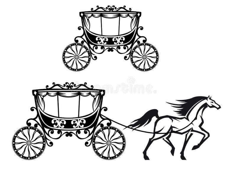 Style Victorian Carriage Stock Illustrations – 569 Style Victorian ...