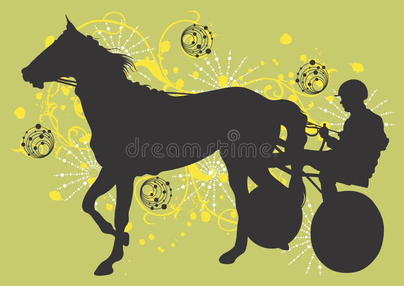 Sulky Horse Stock Illustrations – 49 Sulky Horse Stock Illustrations ...