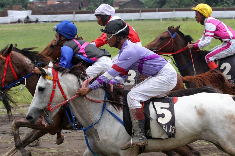 Horse race editorial photo. Image of rode, racing, equestrianism - 66683911