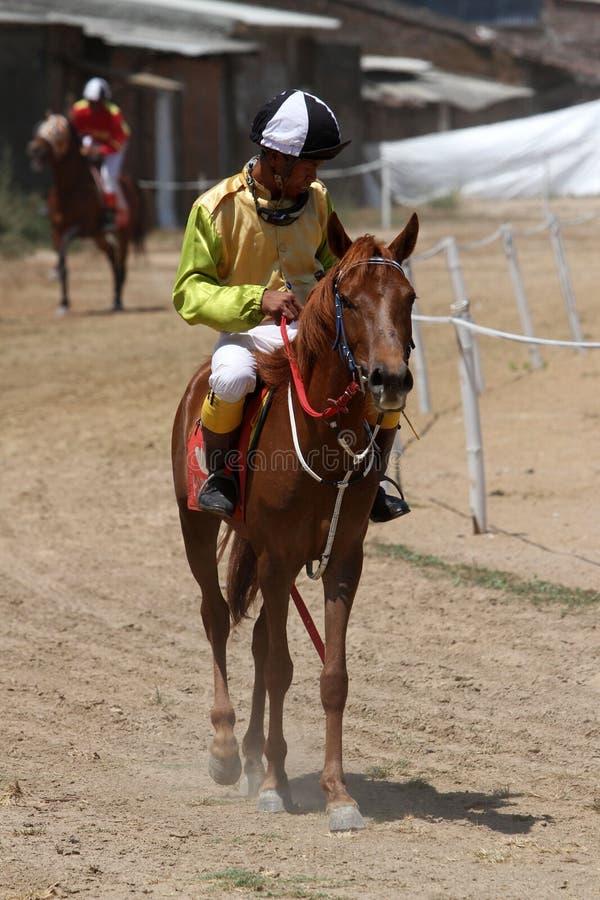 Horse race editorial photography. Image of indonesia - 58854222
