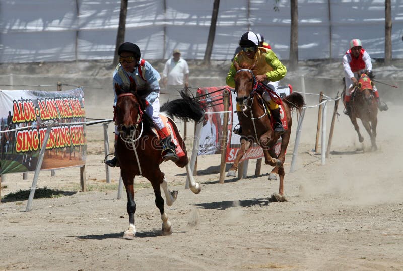Horse race editorial image. Image of rode, sukoharjo - 58854475