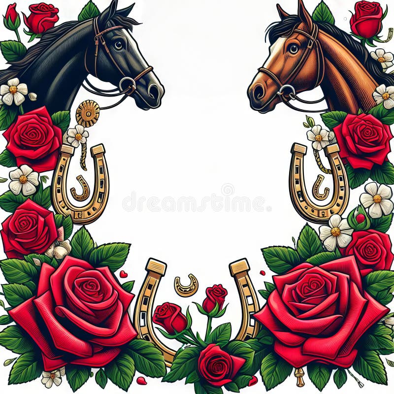 Border Horse Racing Stock Illustrations – 87 Border Horse Racing Stock ...
