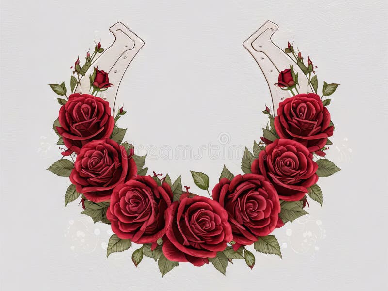 Horse Racing Background Graphics Template Stock Illustration ...