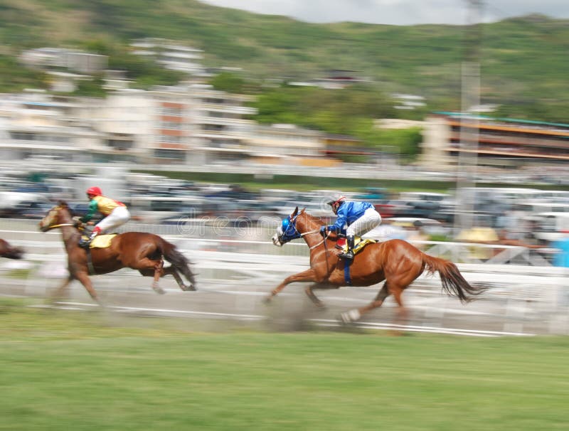 Horse racing in Mauritius editorial photo. Image of tropical - 23146001