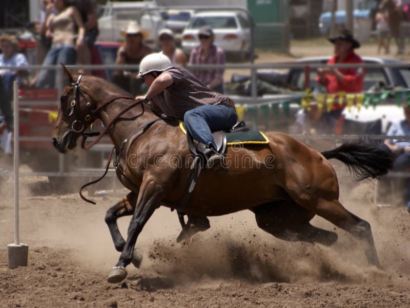Horse Rider stock photo. Image of post, hooves, horse, time - 490464