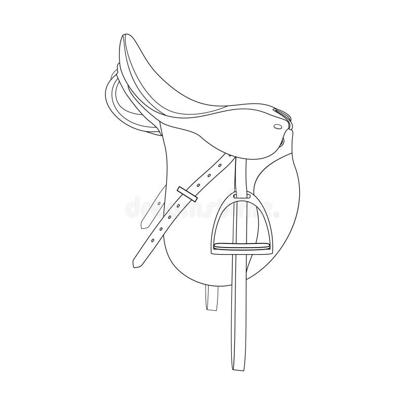 Horse Saddle Line Art Stock Illustrations – 631 Horse Saddle Line Art ...