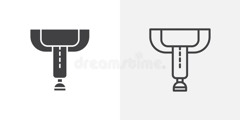 Horse Saddle Thin Line Vector Icon Set Stock Illustration ...