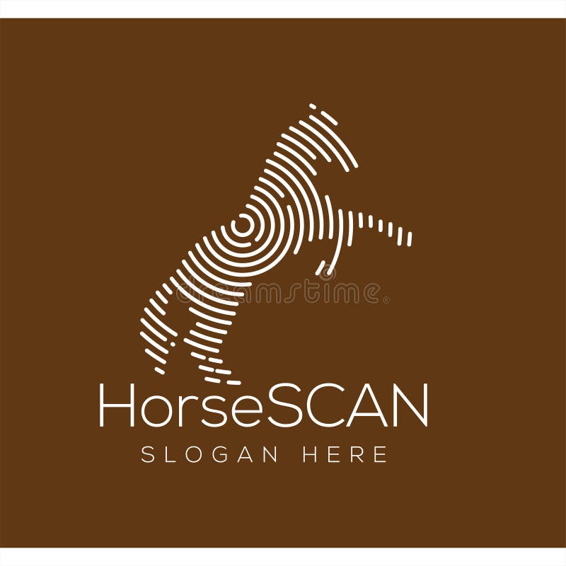 Horse Scan Technology Logo Stock Illustrations – 20 Horse Scan ...