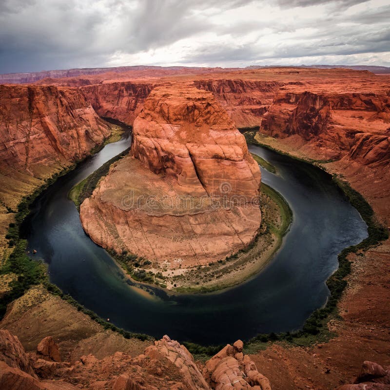 Horse shoe bend stock photo. Image of bend, arizona, shoe - 83238838