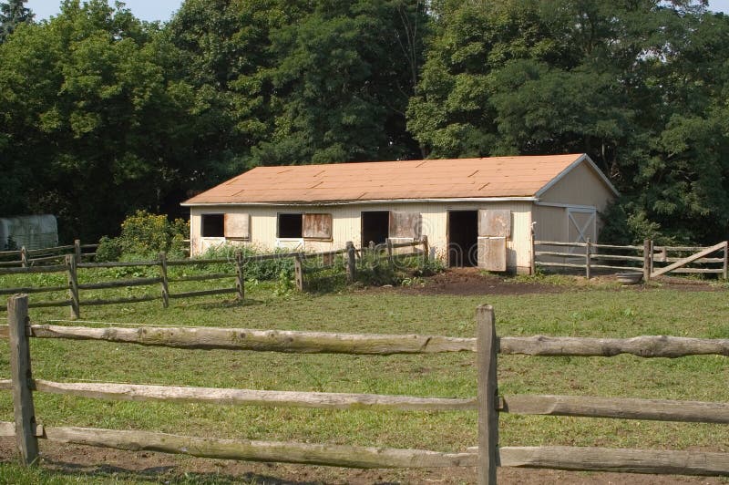 Horse Stable stock photo. Image of stable, farm, equestrian - 17658