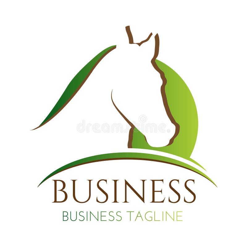 Horse Stallion or Equestrian Logo Stock Vector - Illustration of horse ...