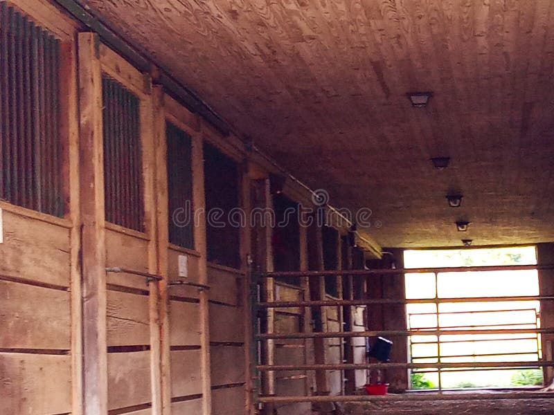 Horse Stalls stock image. Image of barn, ranch, structure - 6991373