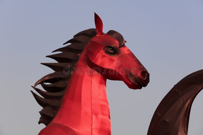 Horse style lantern stock image. Image of craft, classic - 378618611