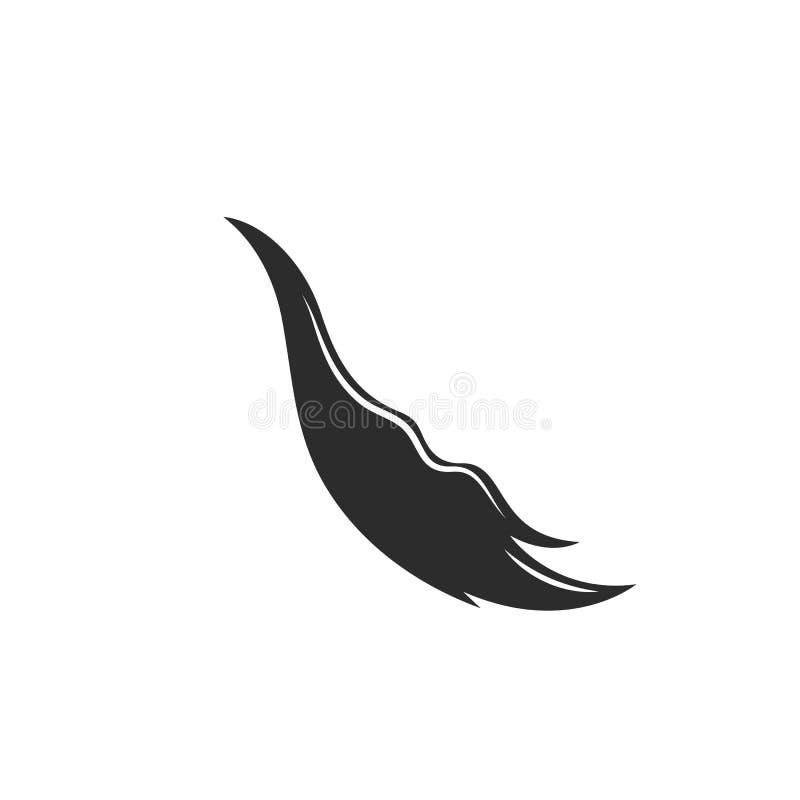 Horse Tail Element Vector Illustration Design Stock Vector ...