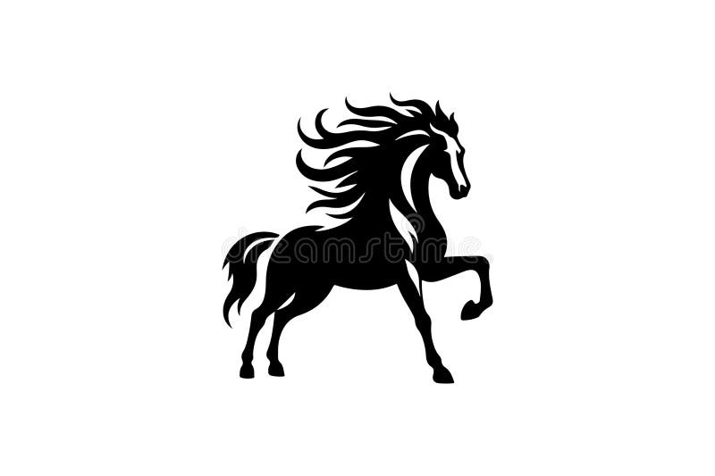 Horse Vector Art and Illustration Stock Vector - Illustration of poster ...